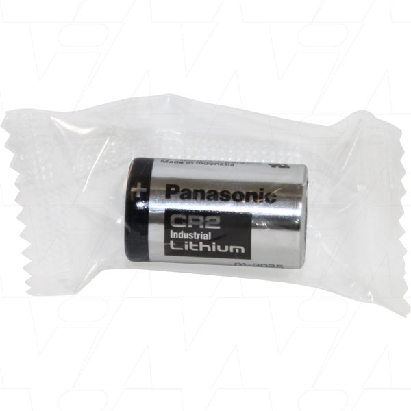 Panasonic CR2 BULK Lithium Battery replaces DLCR2, EL1CR2, ELCR2T, KCR2, CR2S